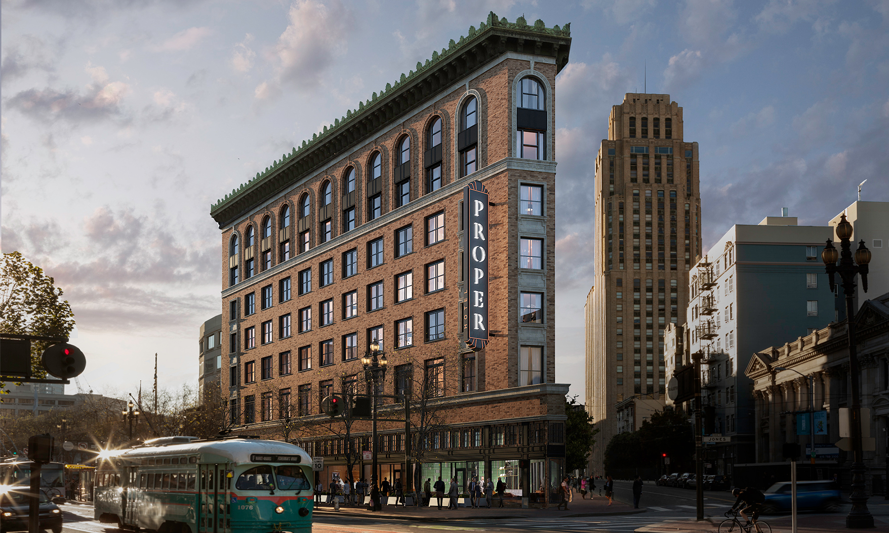 Luxury Boutique Hotel in San Francisco CA, Market Street